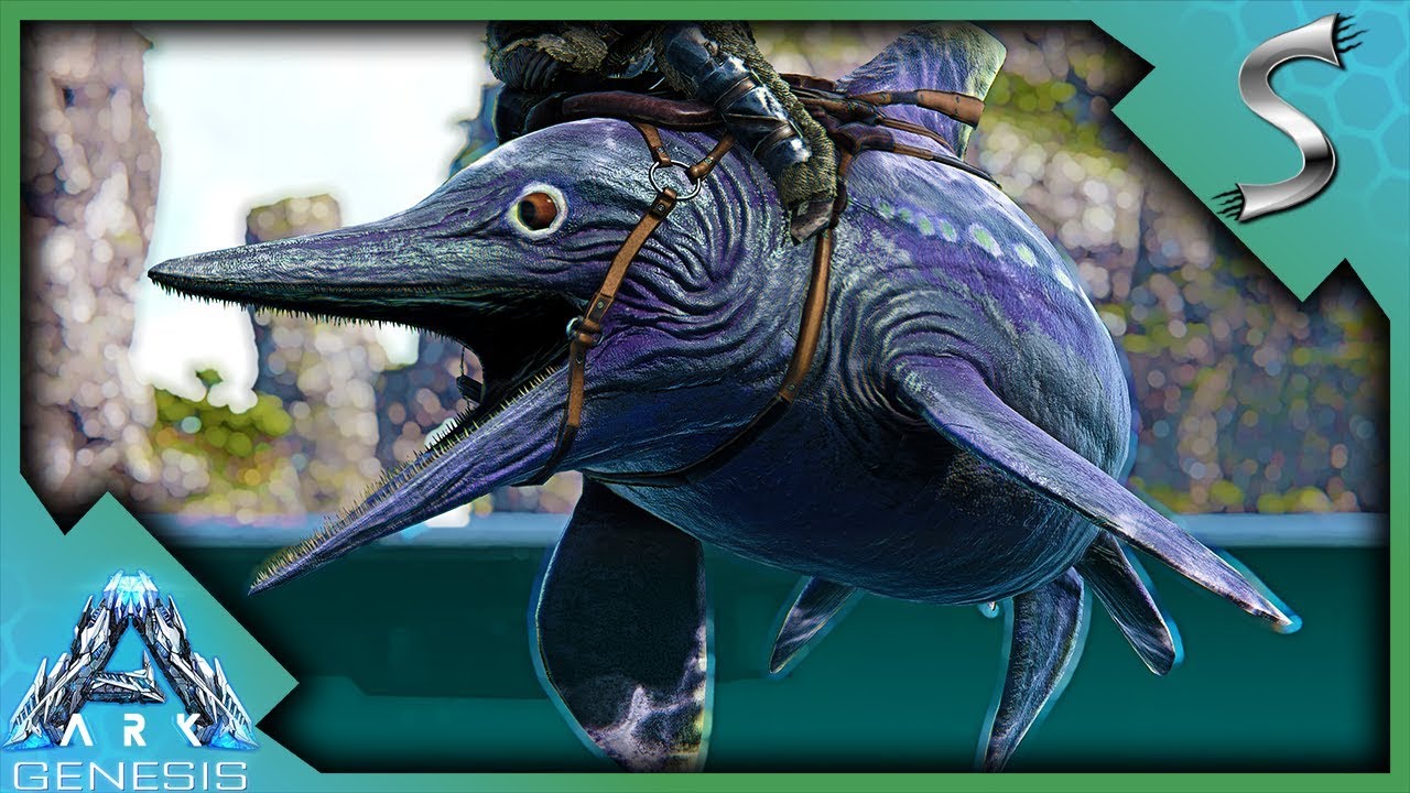 MY FIRST MISSION ATTEMPT + X-ICHTHYOSAUR TAMING! - Ark: Genesis [DLC ...