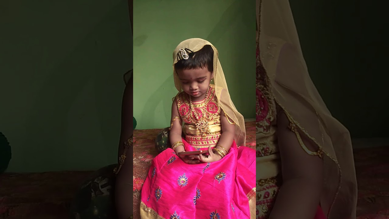 Radha getup - YouTube
