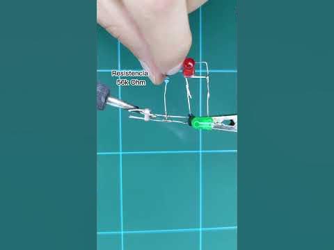 Circuito detector de objetos, enciende un LED indicador al detectar un objeto - YouTube