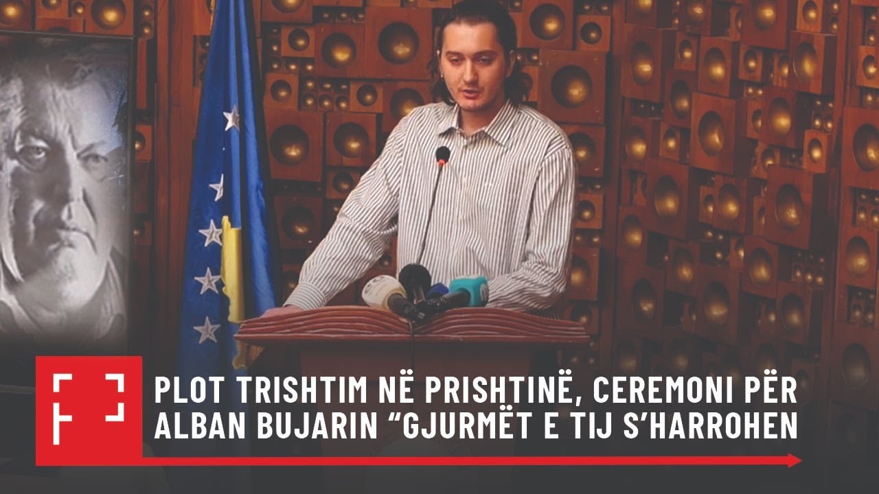 Plot trishtim në Prishtinë, ceremoni për Alban Bujarin: “Gjurmët e tij ...