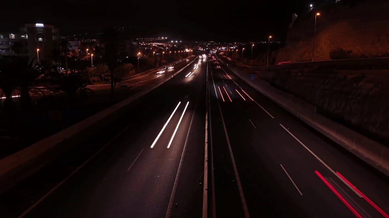 Traffic road time lapse background Loop Free No Copyright Video 4K ...