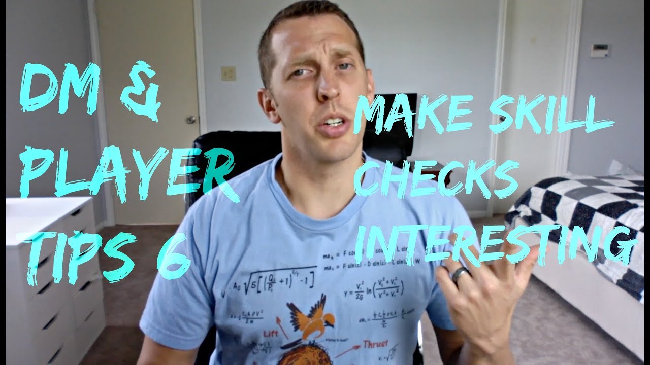 DM & Player Tips #6 - Make Skill Checks Interesting - YouTube