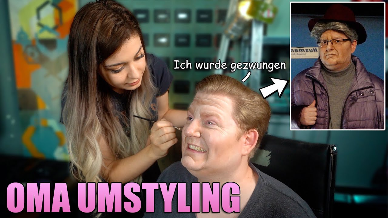Oma Umstyling Mit Pietsmiet 100 Freiwillig Und Ohne Zwang Youtube