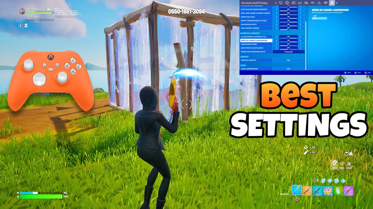 Smooth Xbox Player ☀️ + *NEW* BEST Fortnite Controller Settings! - YouTube