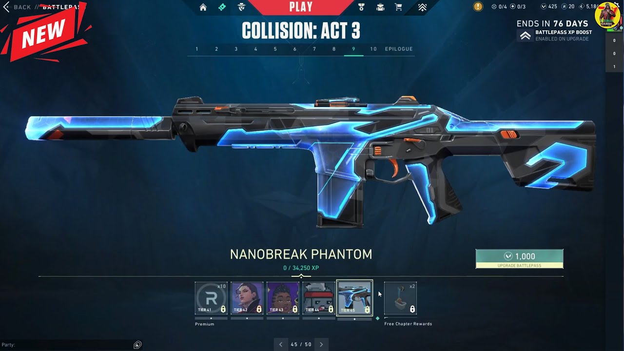 VALORANT Episode 9 Act 3 Battle Pass | @AvengerGaming71 - YouTube