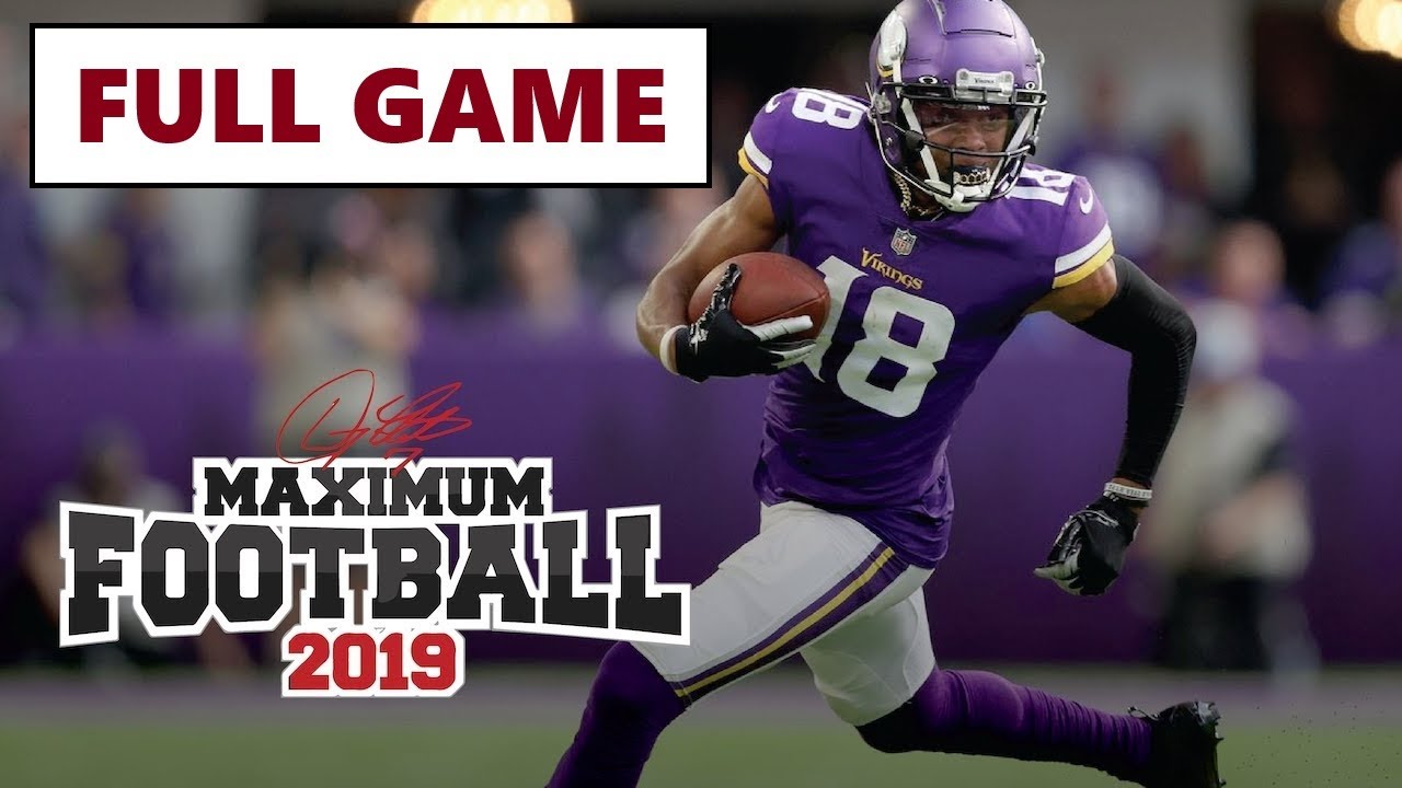 Maximum Football 2019 [Full Game | No Commentary] PS4 - YouTube