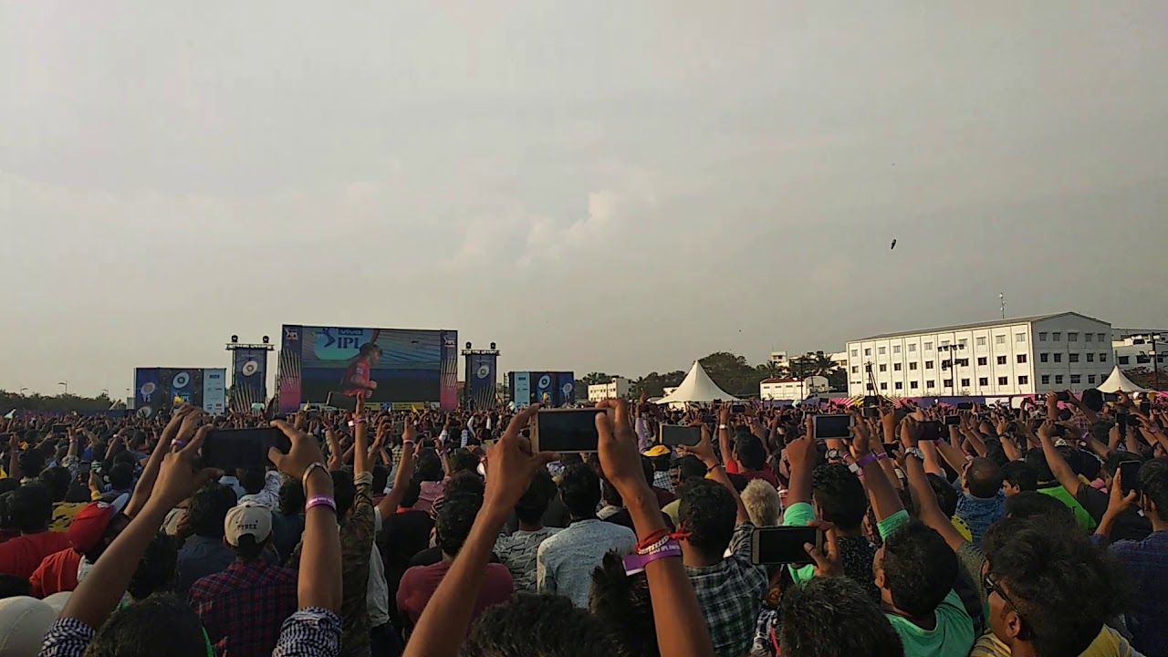 My IPL fan park experience - YouTube