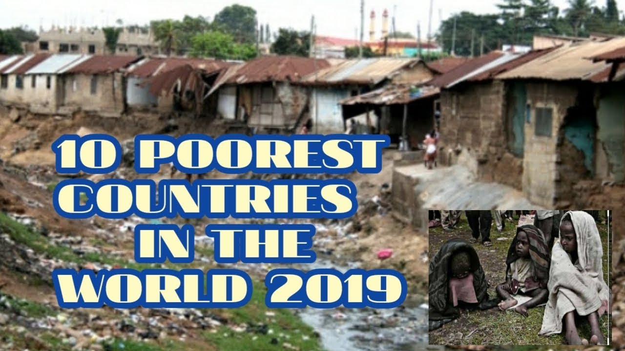 Poorest Countries In The World Map