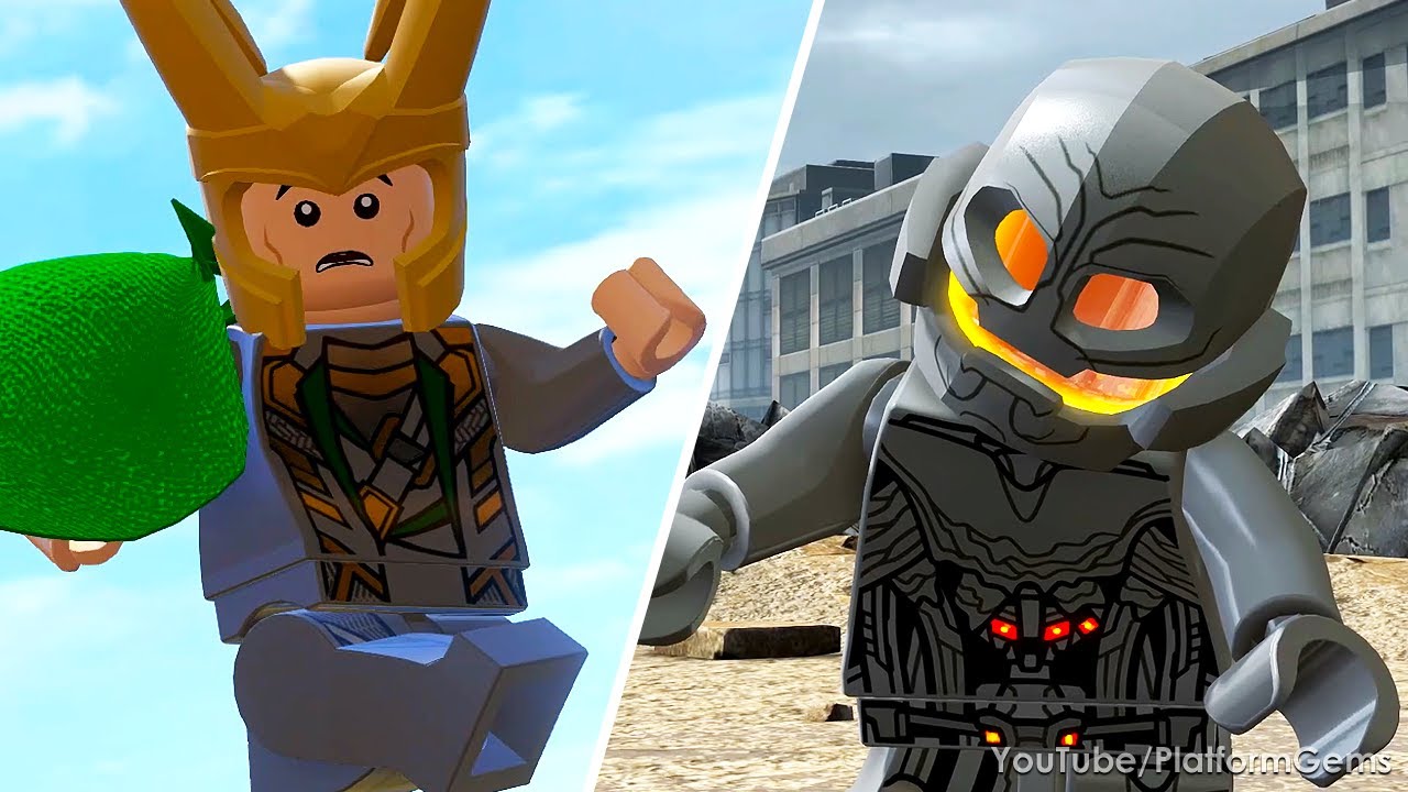 LEGO Marvel's Avengers - Final Bosses + Endings [4K] No commentary ...