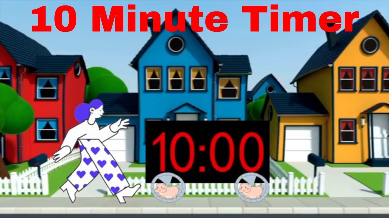 Relax! 10 Minute Timer with Jazz Music and Alarm for Home, Classroom ...