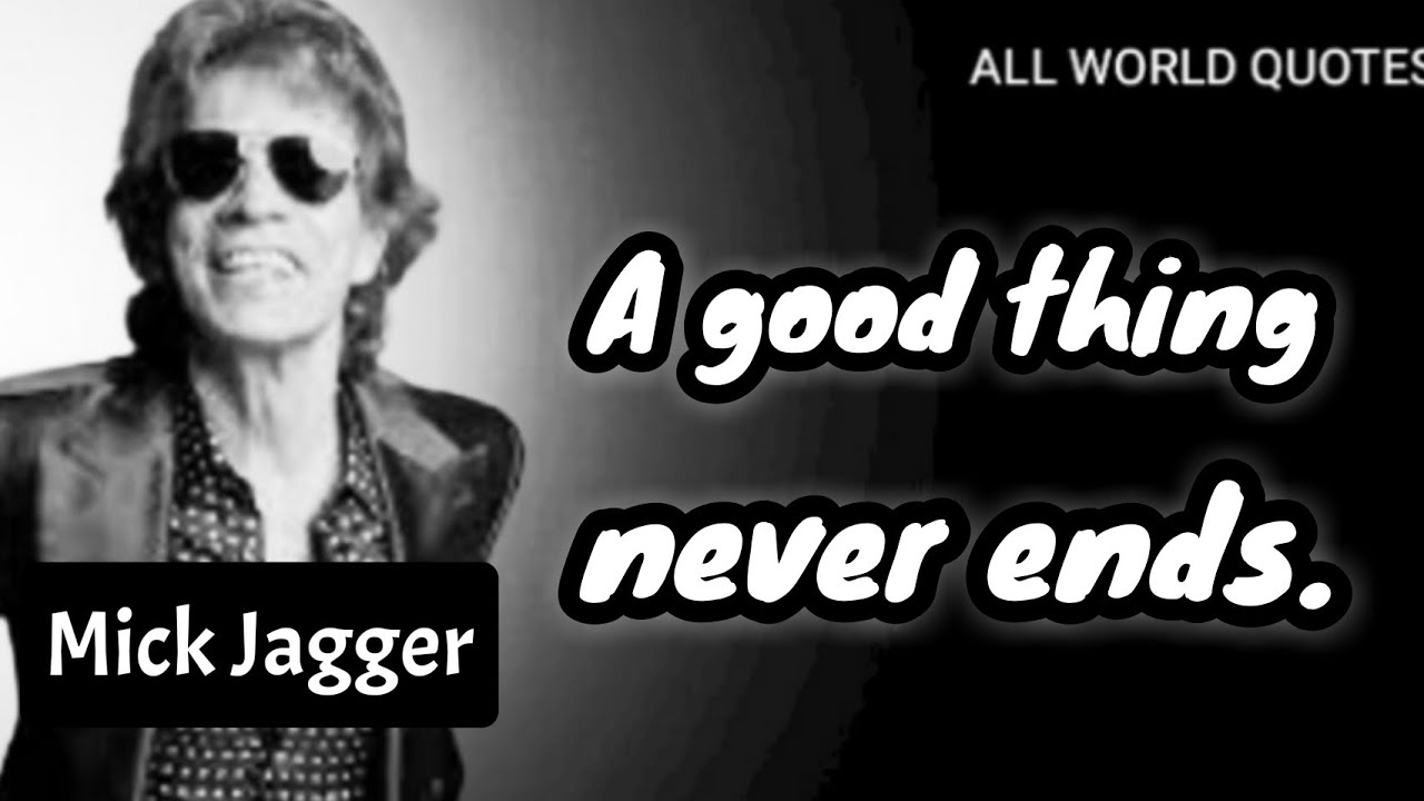 Mick Jagger quotes | English (UK) quotes | ALL WORLD QUOTES - YouTube