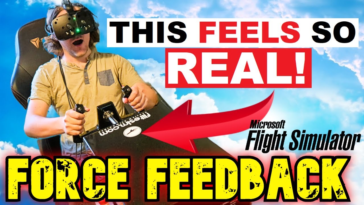 WOW! A FORCE FEEDBACK YOKE that's AFFORDABLE! CLS-60 Yoke Review ...