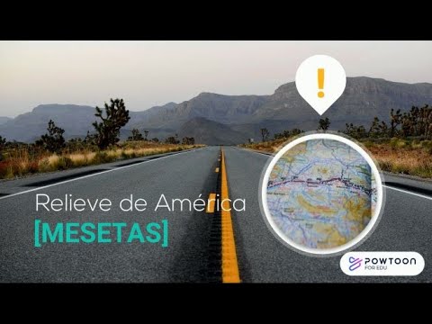 Relieve de América Mesetas - YouTube