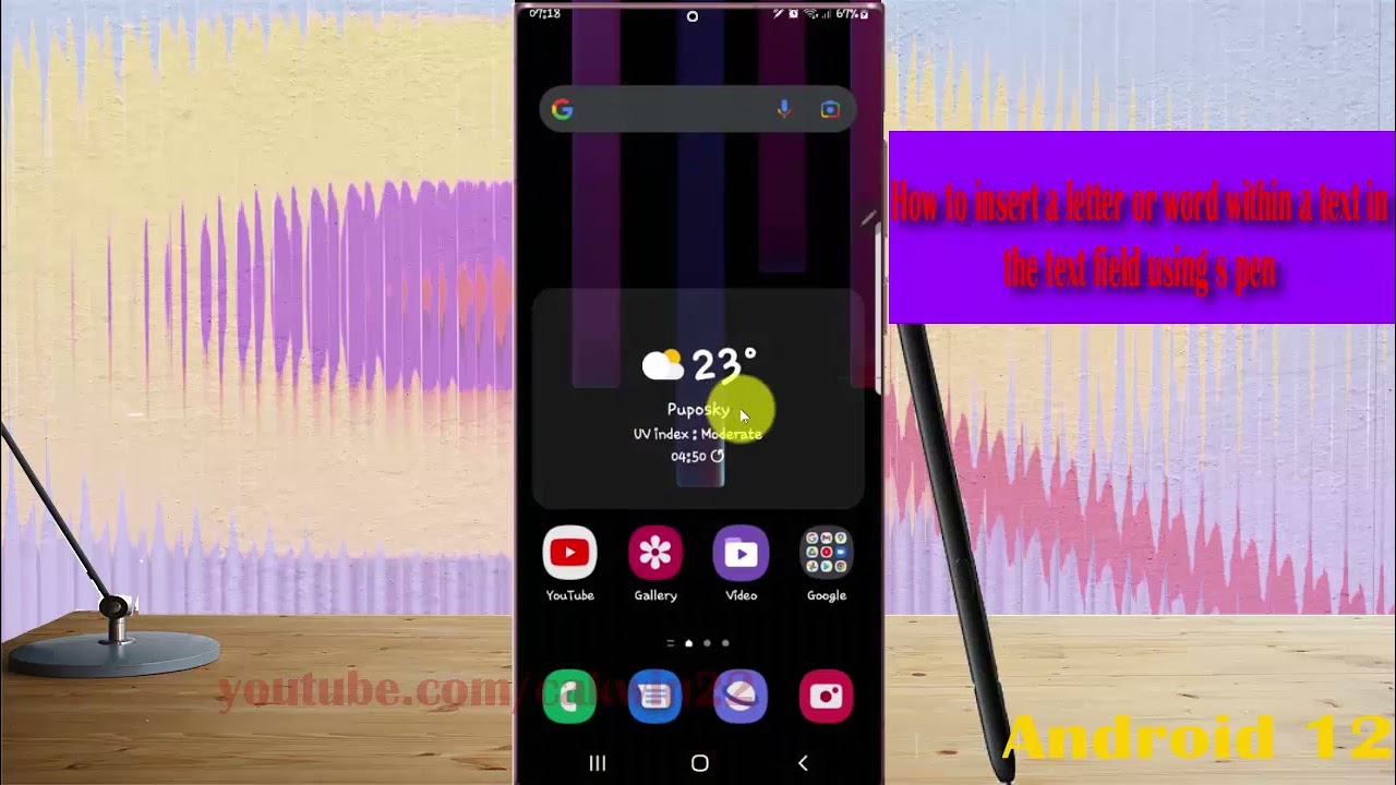 Samsung Galaxy S22 How To Insert A Letter Or Word Within A Text In Samsung Galaxy S22 How To Insert A Letter Or Word Within A Text In