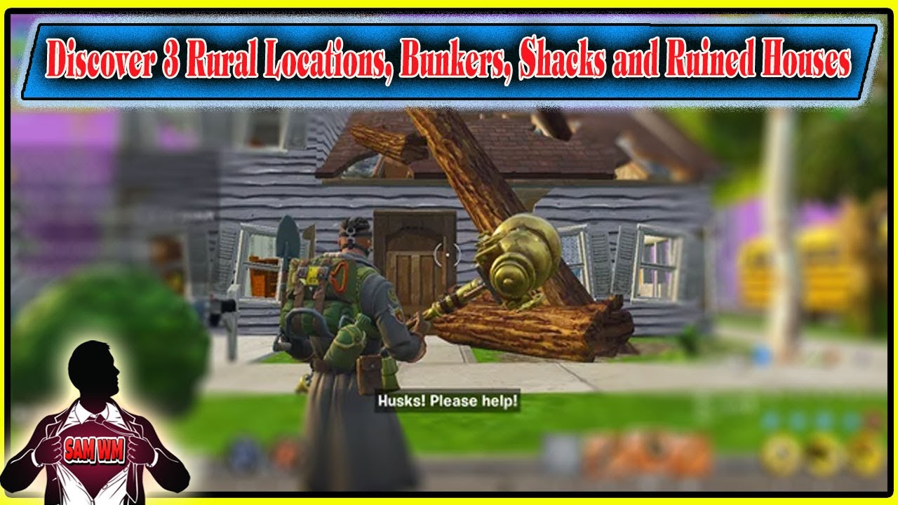 Discover 3 Rural Locations, Bunkers, Shacks and Ruined Houses in ...