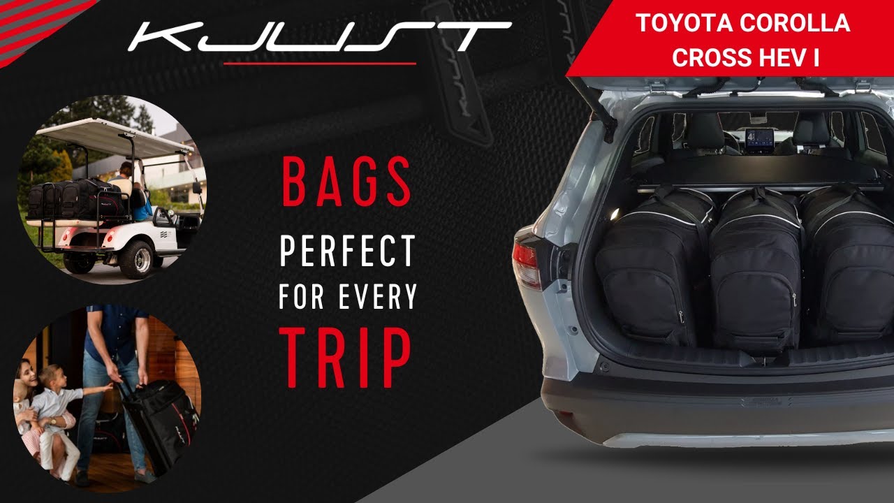 TOYOTA COROLLA CROSS HEV I KJUST CAR BAGS DESIGNED TO FIT YOUR VEHICLE ...