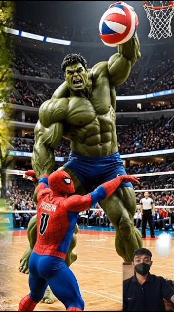 Evolution of Spiderman and Hulk playing basketball|marvel|Avengers # ...