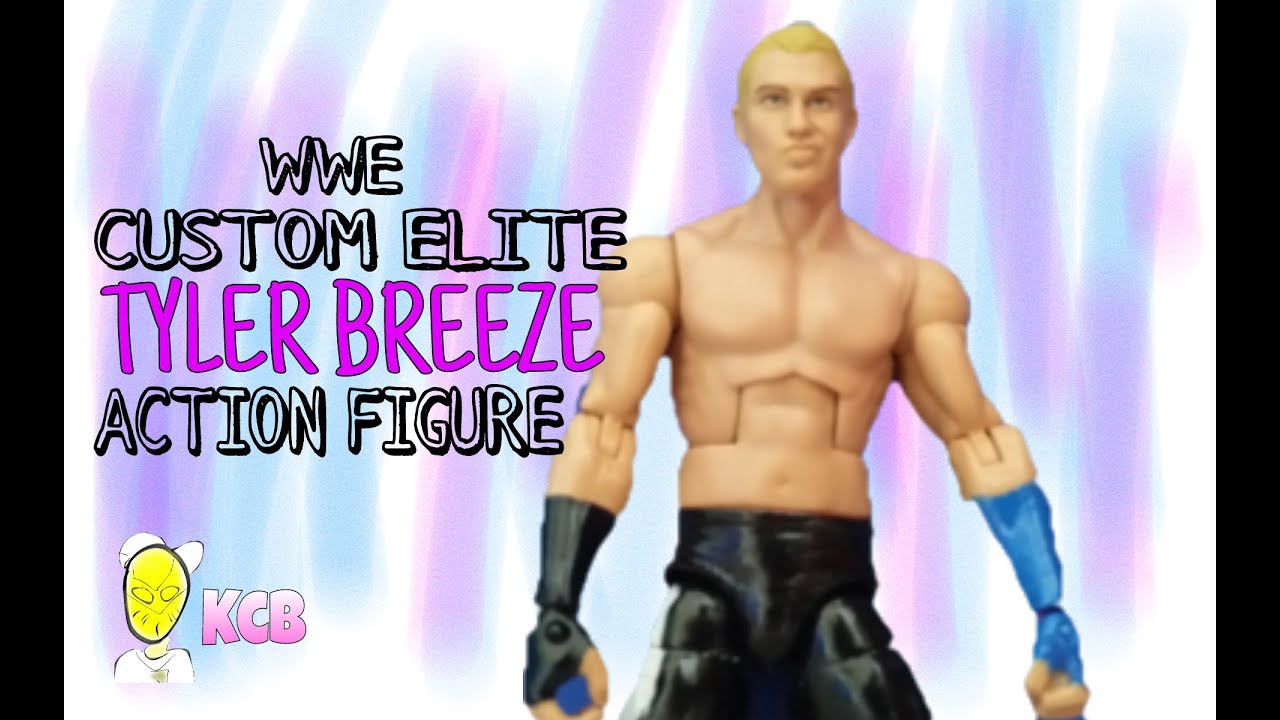 How to Make a Custom WWE Elite TYLER BREEZE Action Figure! - YouTube