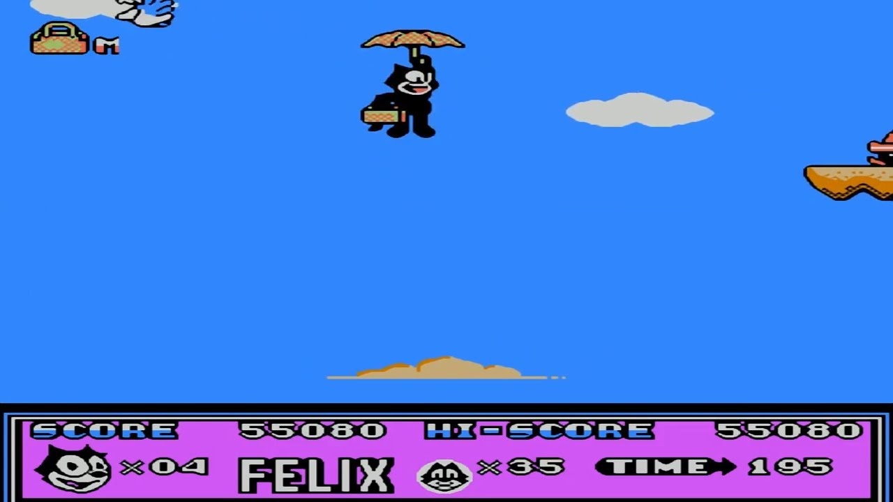 Felix the Cat (NES) Walkthrough 4K | Todo el Juego Paso a Paso - YouTube