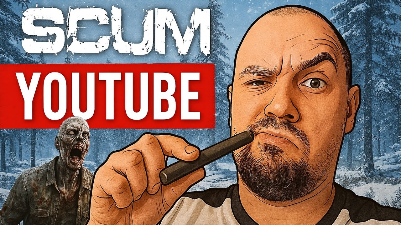 Выживание в SCUM на хардкор сервере день 5. - YouTube