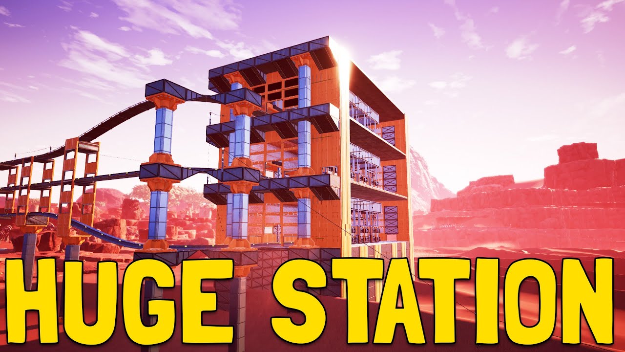 NO LOOP TRAIN STATION! in Satisfactory Update 3 - S2E13 - YouTube