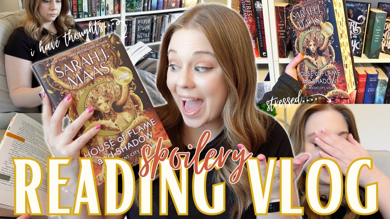 All my MANY THOUGHTS while reading House of Flame and Shadow | Spoiler reading vlog - YouTube