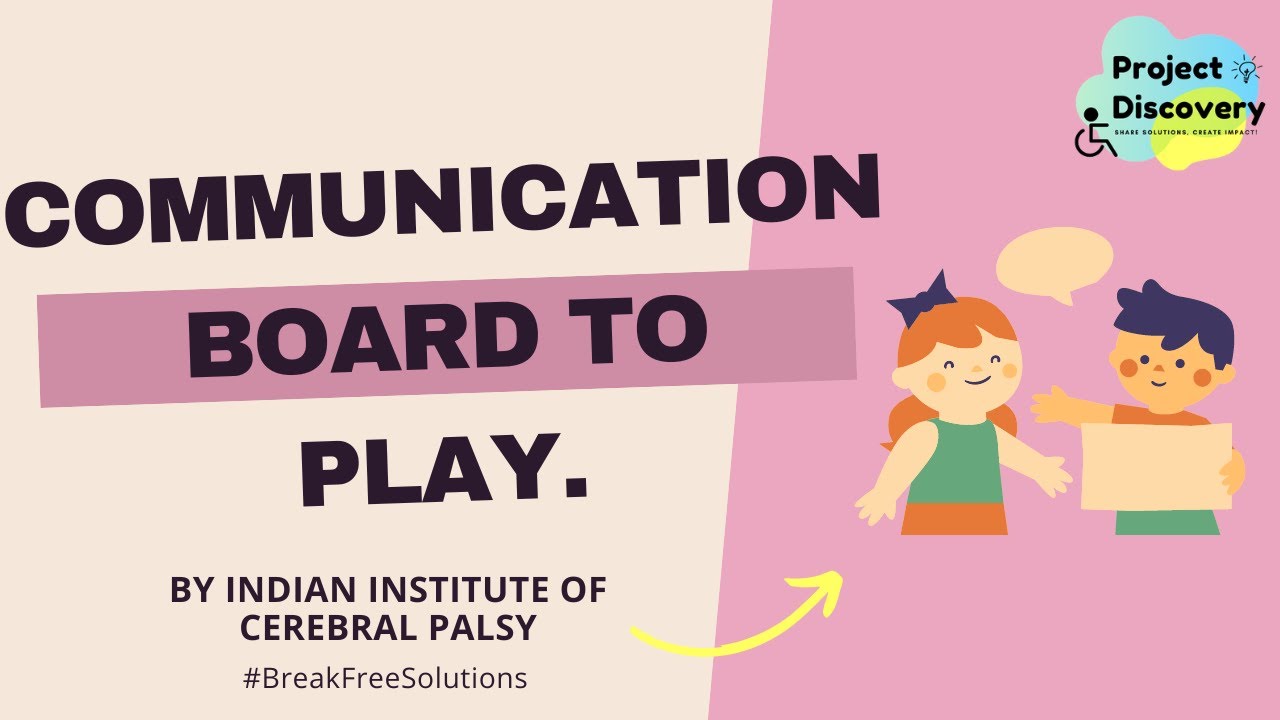 Using communication board to play and communicate| Break Free Solutions ...