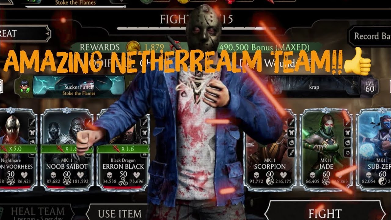 FW Elder Survivor’s Maxed Points Nightmare Jason, MK11 Noob & BD Erron ...