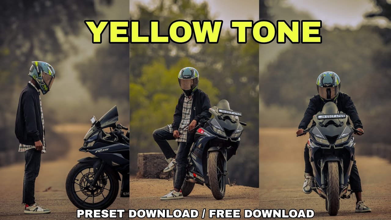 yellow tone lightroom preset || urban tone lightroom mobile - YouTube
