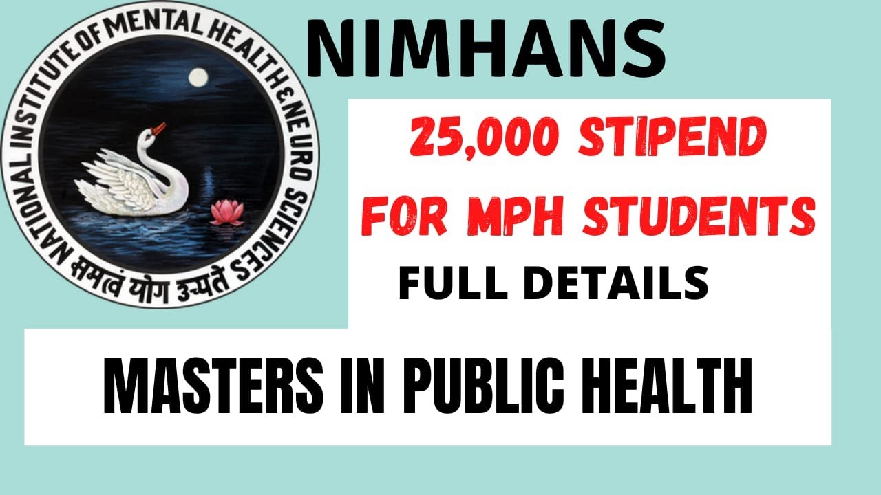 Masters in public health at NIMHANS INSTITUTE#NIMHANSMPH# - YouTube