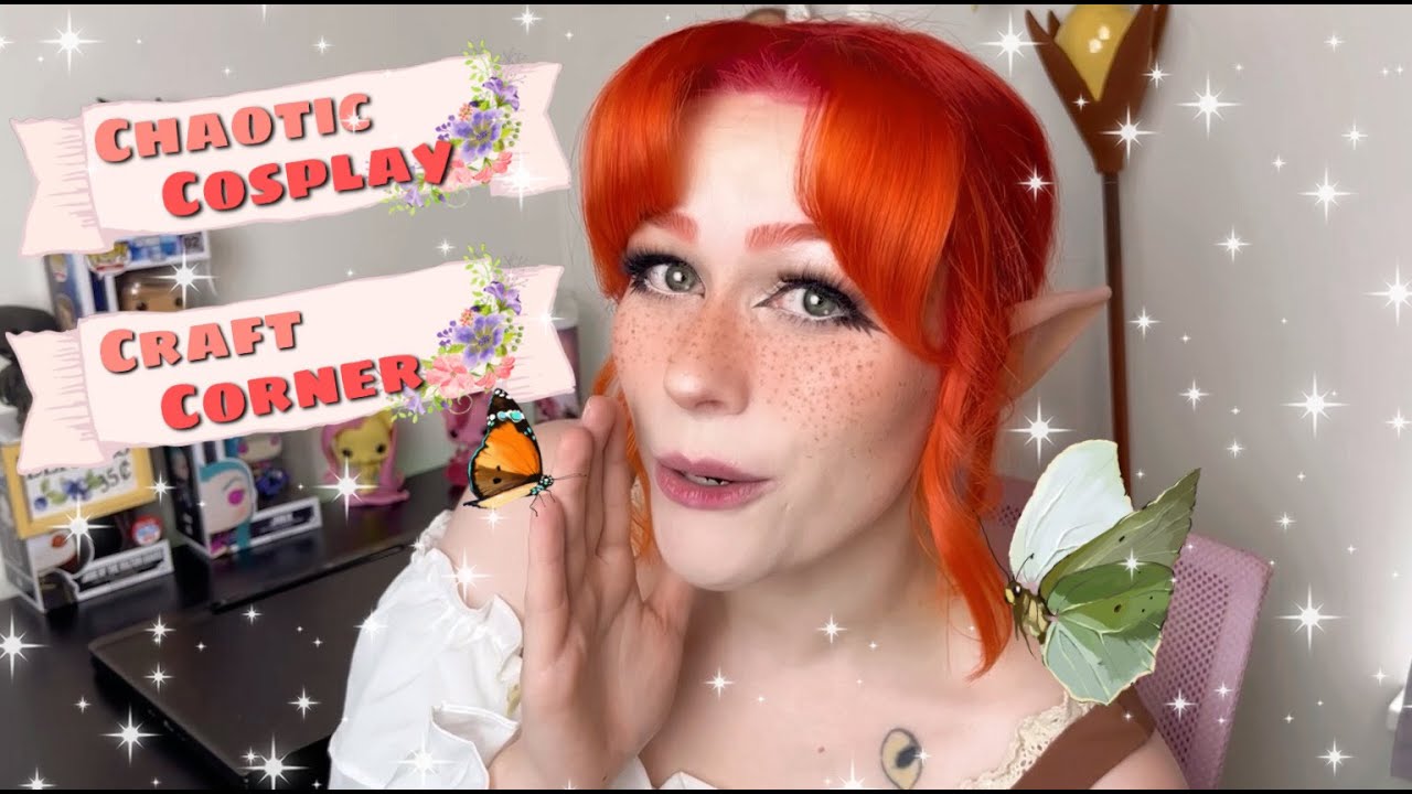 Moth Cape Tutorial (Chaotic Cosplay Craft Corner) - YouTube