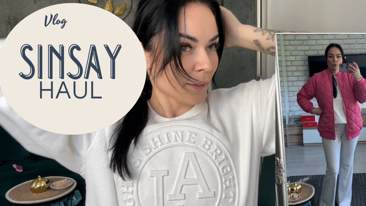 HAUL SINSAY super zestaw zostawiam 🤩🛍️ - YouTube