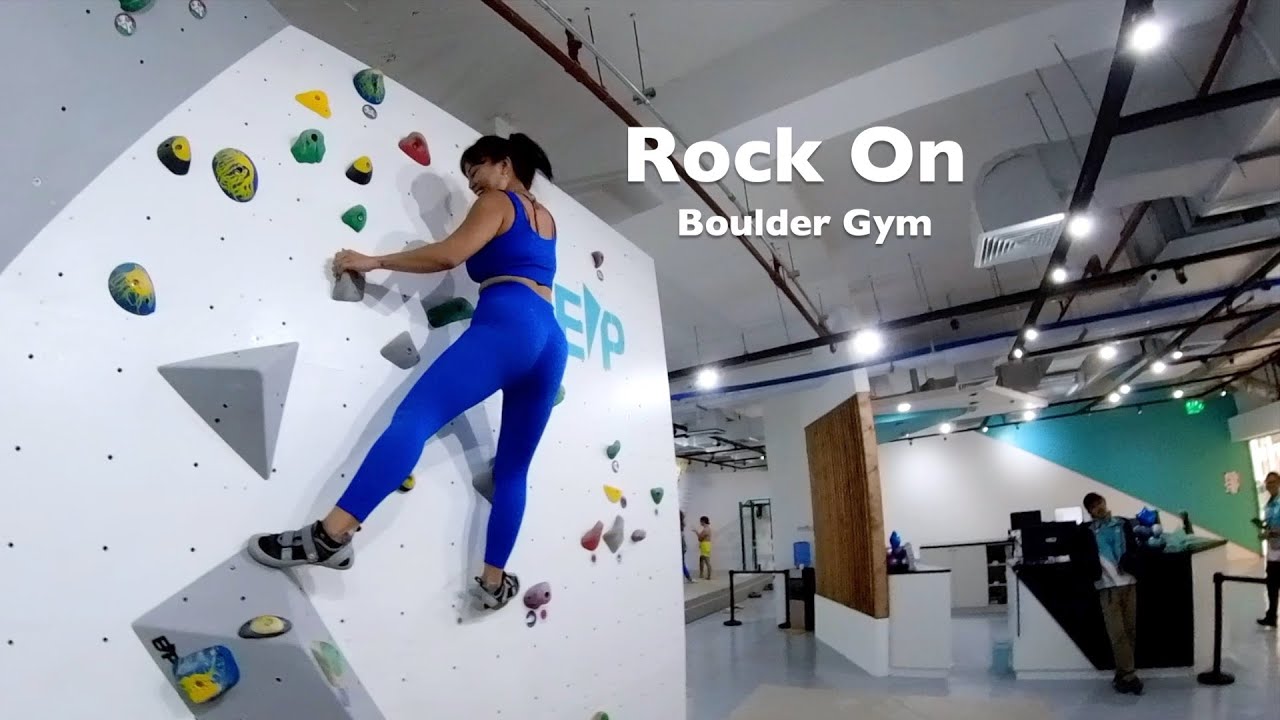 New Bouldering gym in IT Park - Cebu City - Rock On Boulder Gym - YouTube