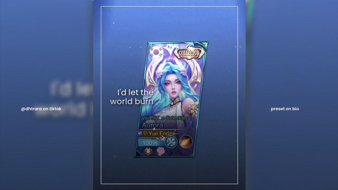 let the world burn | preset mobile legends [ Alight Motion ] - YouTube