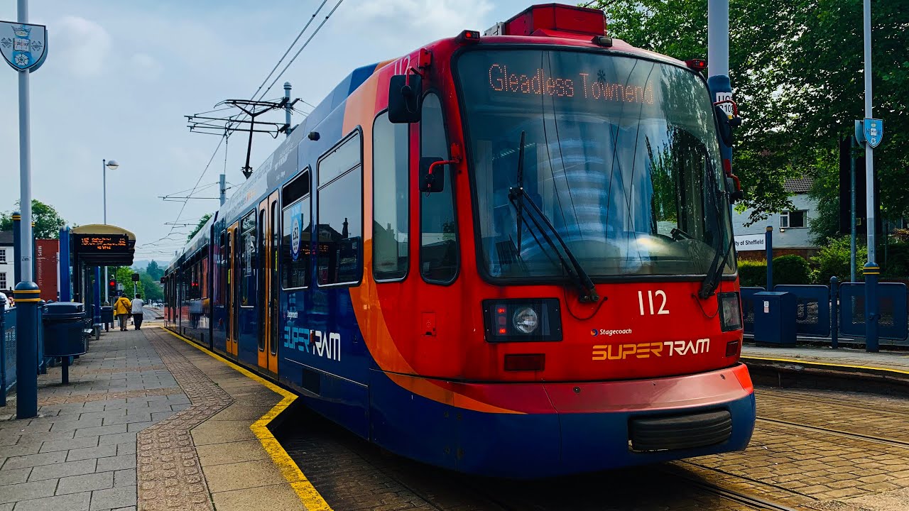 Stagecoach Sheffield SuperTram 112 From Hillsborough To Bamforth Street ...