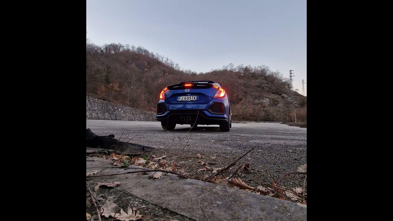 Honda Civic X (FK6) 1.0 Vtec Turbo Sound - YouTube