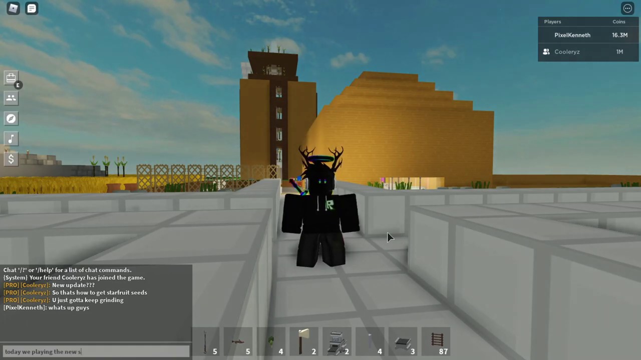 Roblox skyblox new update!!! - YouTube