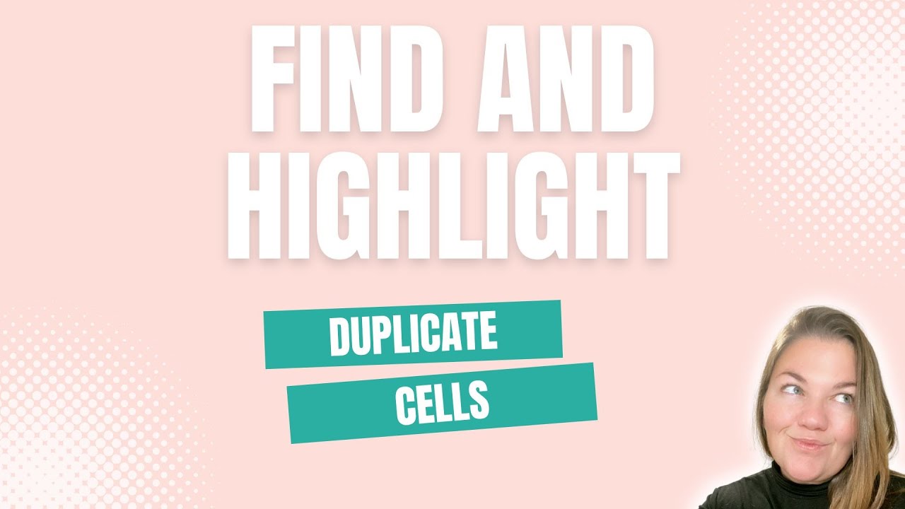 Find And Highlight Duplicate Cells In Google Sheets YouTube Find And Highlight Duplicate Cells In Google Sheets YouTube