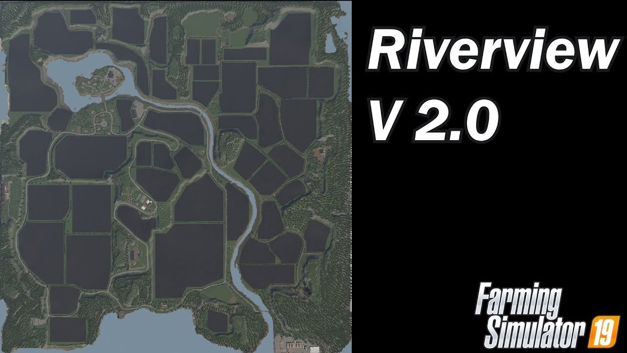 Farming Simulator 19 - Map First Impression - Riverview V2 - YouTube