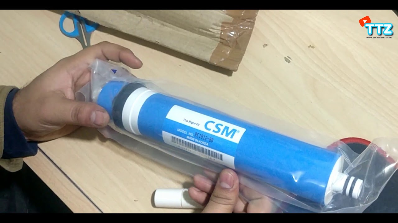 CSM RO Membrane 80 GPD Unboxing And Review | ORIGINAL PRODUCT | - YouTube