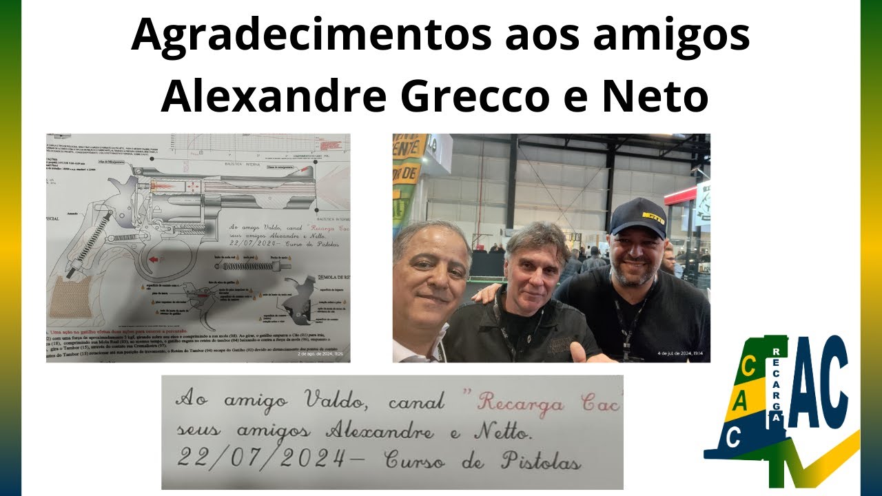 Agradecimento do presente do Alexandre Grecco (FMJ) e Neto 556 - YouTube