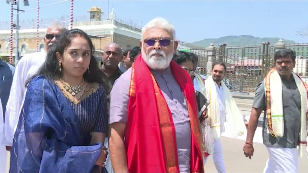 Minister Ambati Rambabu Visits Tirumala With Family || Bezawada Media ...