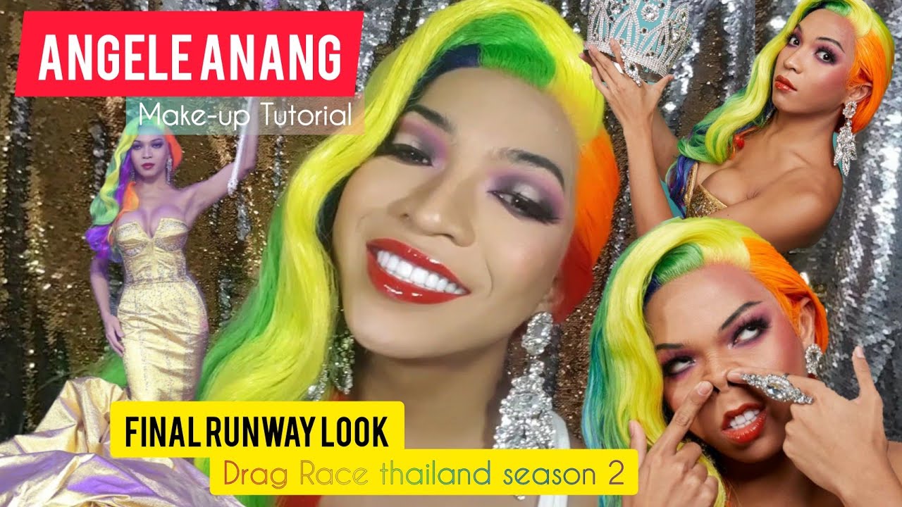 Angele Anang | Final Runway look Makeup Tutorial (eng/ไทย) - YouTube