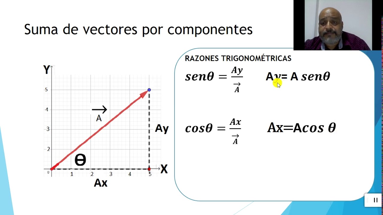 vectores componentes - YouTube