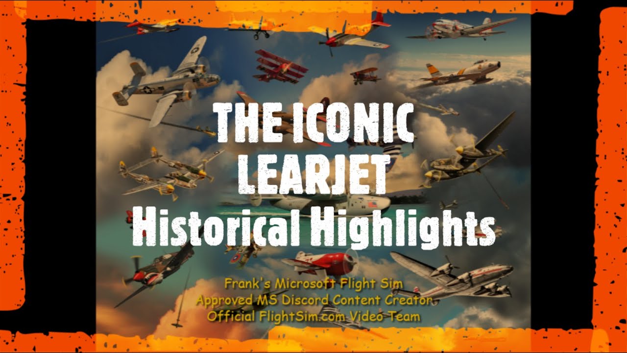 The Iconic Learjet – Historical Highlights - YouTube