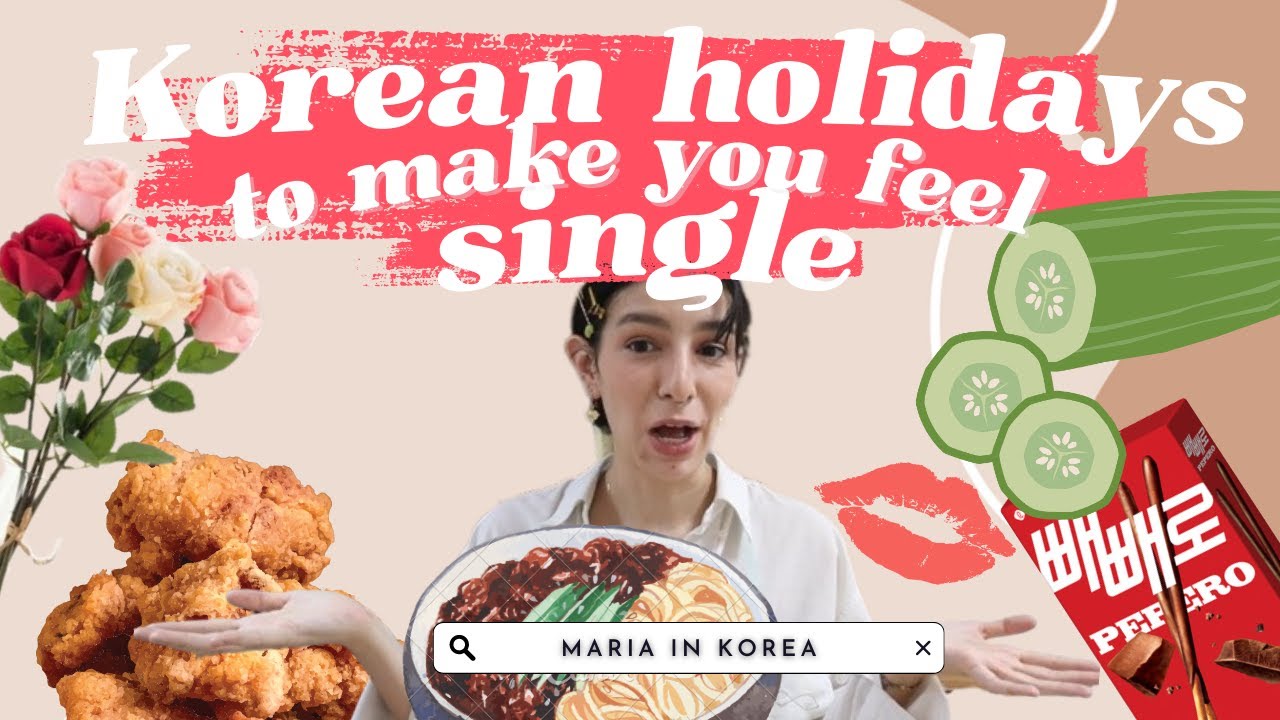 Korean dates for dates - unofficial Korean holidays - YouTube