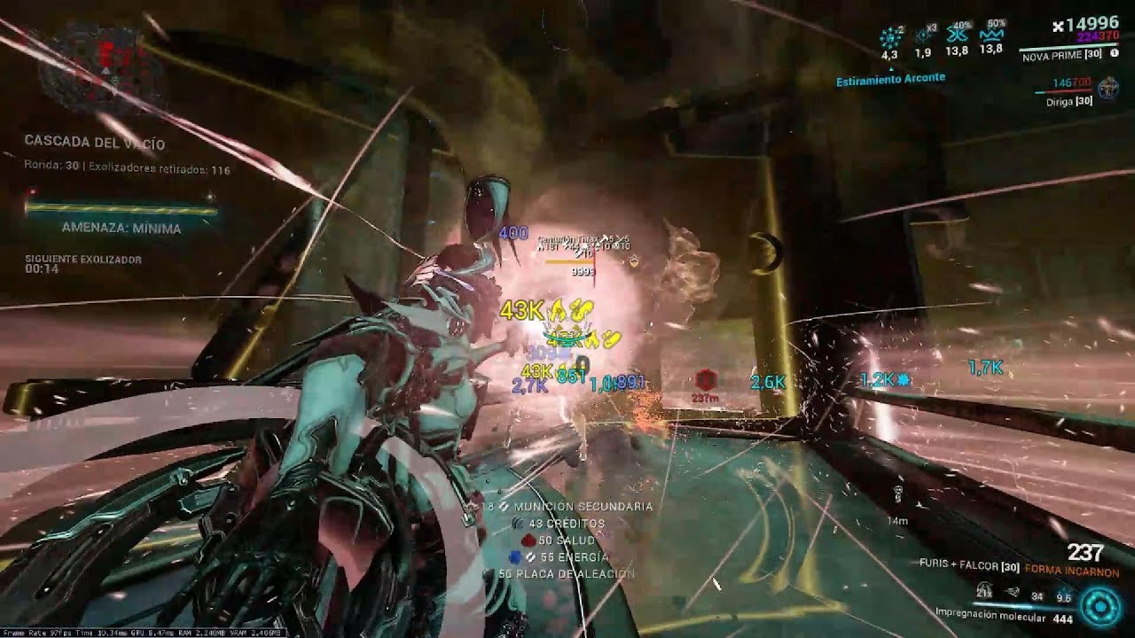 Warframe | Nova level cap | Solo Void Cascade Level Cap - YouTube