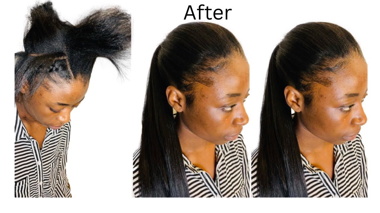 How to natural looking sew-in beginners friendly step by step - YouTube