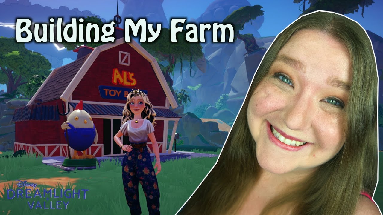 Building my Farm - Disney Dreamlight Valley - YouTube
