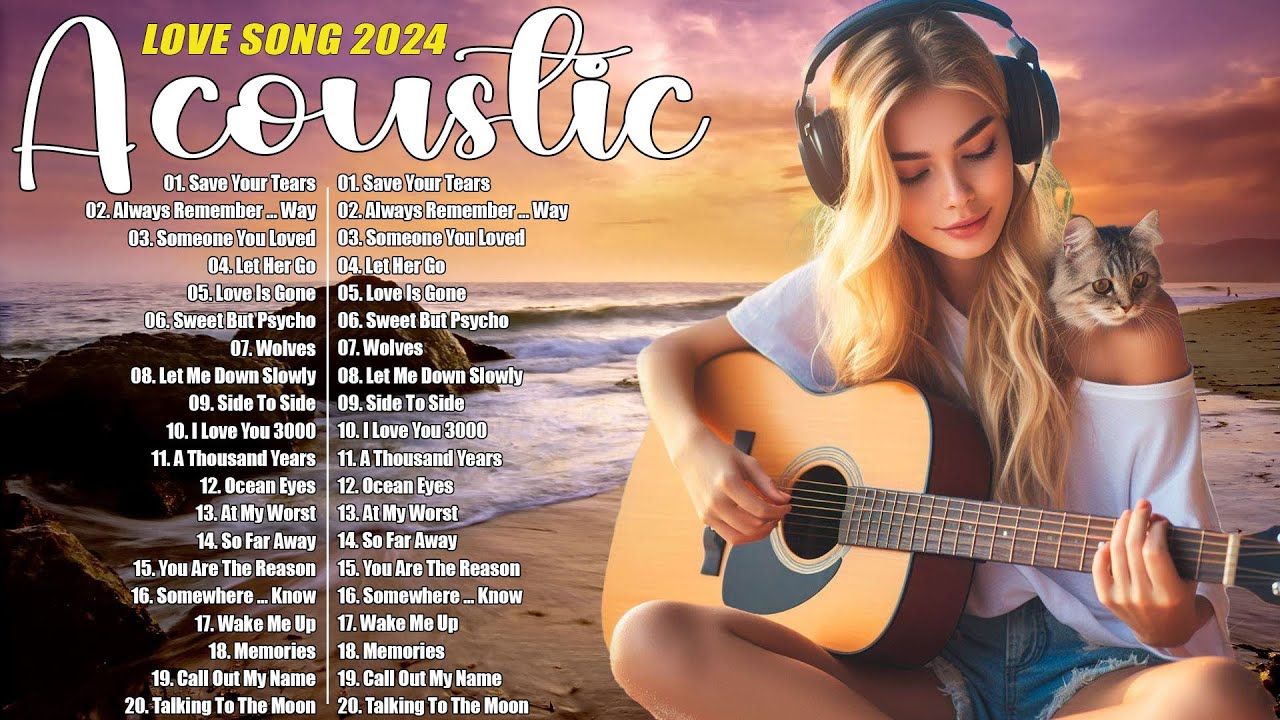 Sweet Acoustic Songs 2024 🍂 Best Chill English Acoustic Love Songs ...